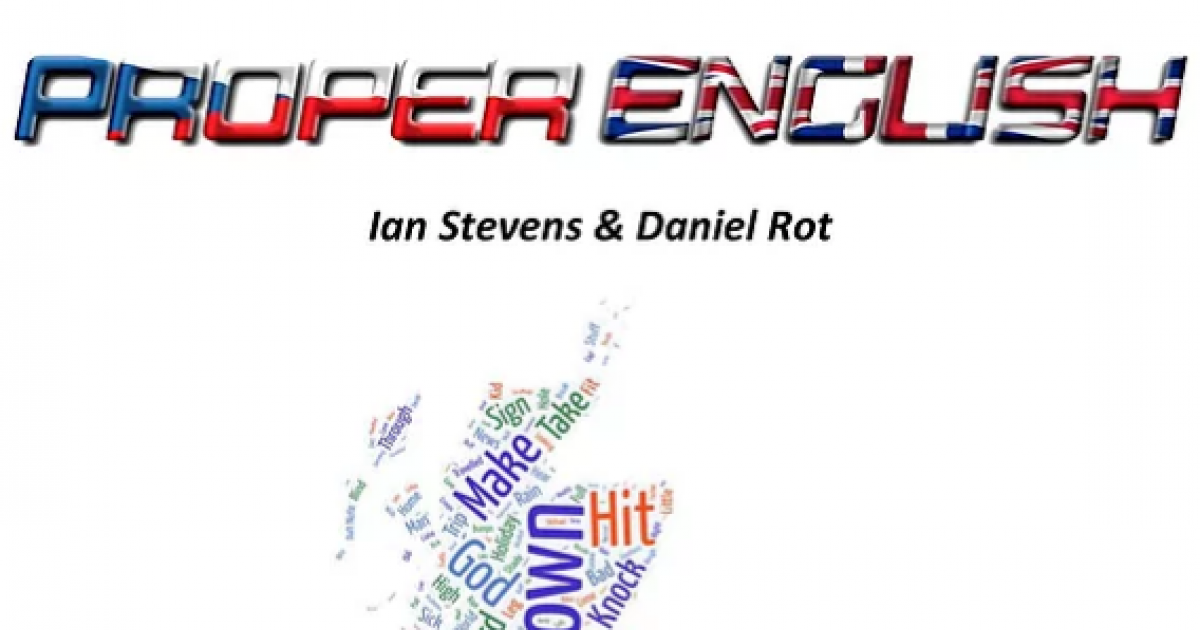 PROPER ENGLISH | James Cook Languages